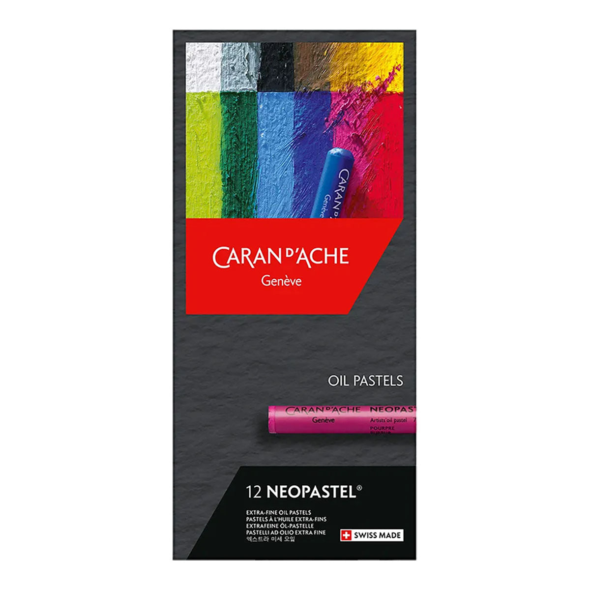 Caran d'Ache Neopastel Oil Pastel Crayons 12 set – UNFADE