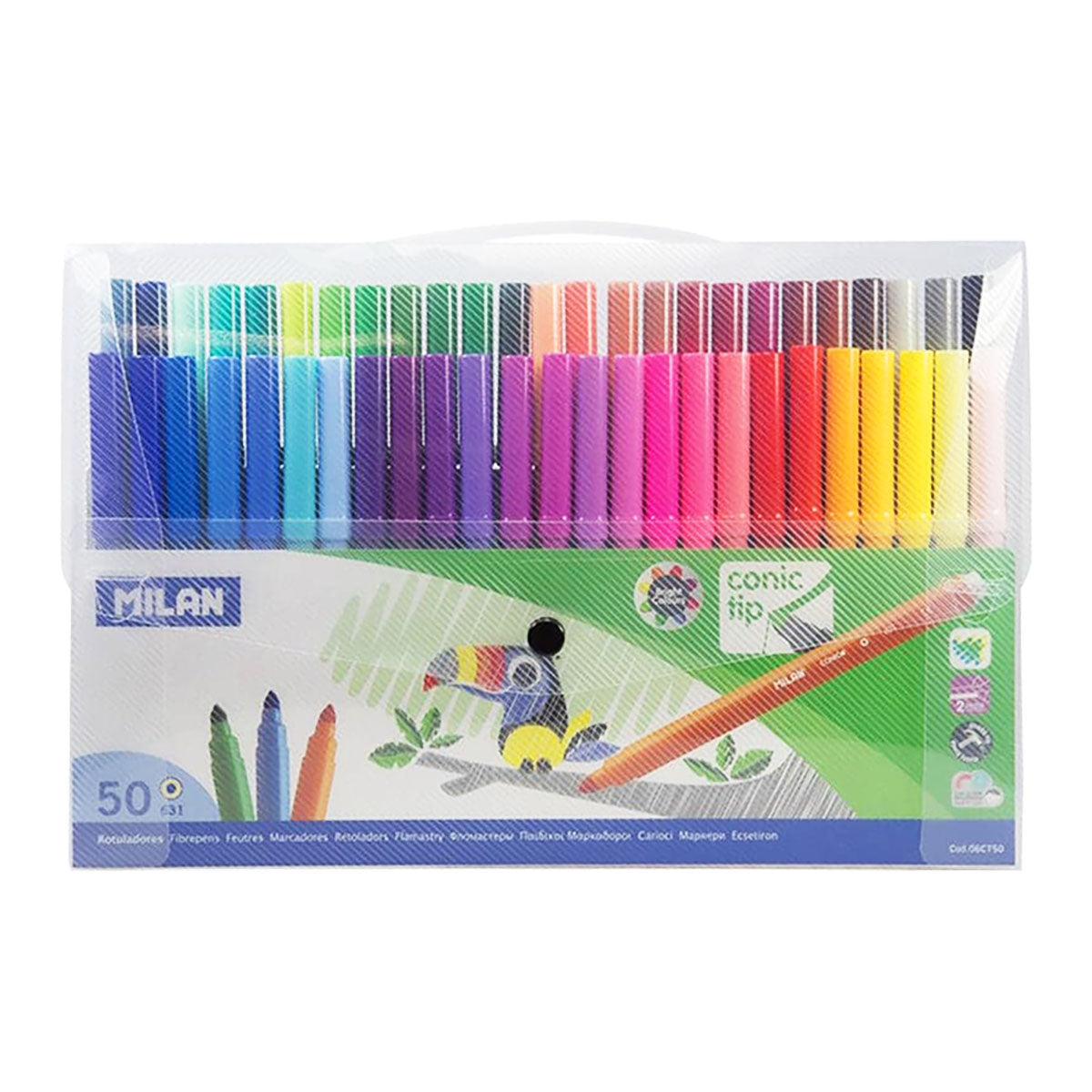 Milan Fiber-tip Pens 5 mm 50 set – UNFADE